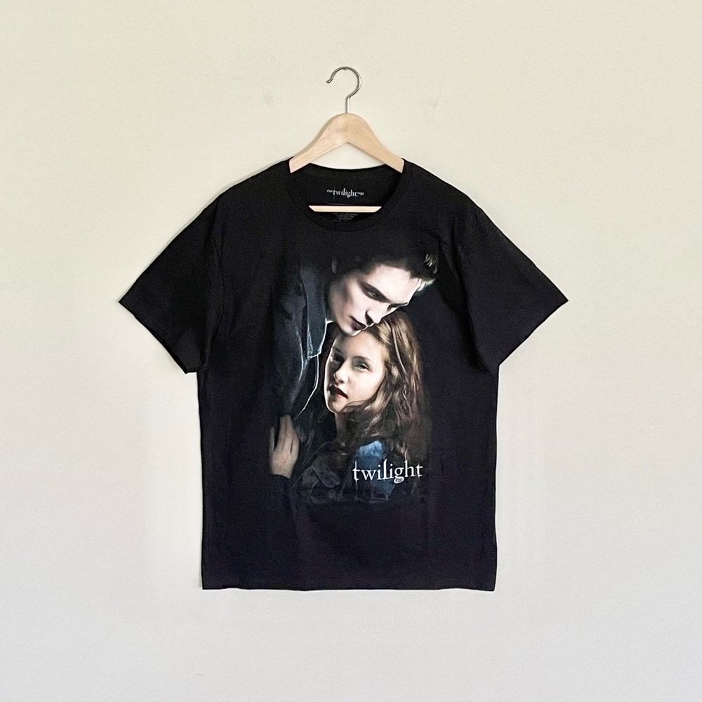 New Twilight Edward & Bella Poster Graphic Black T Sh… - Gem
